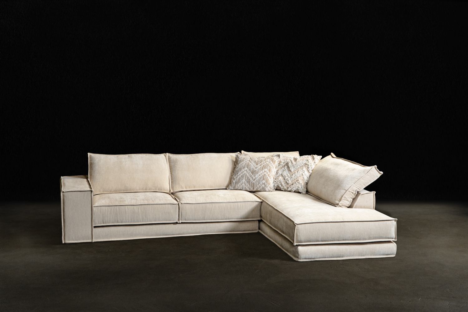 PUFF + CORNER SOFA - Dafi